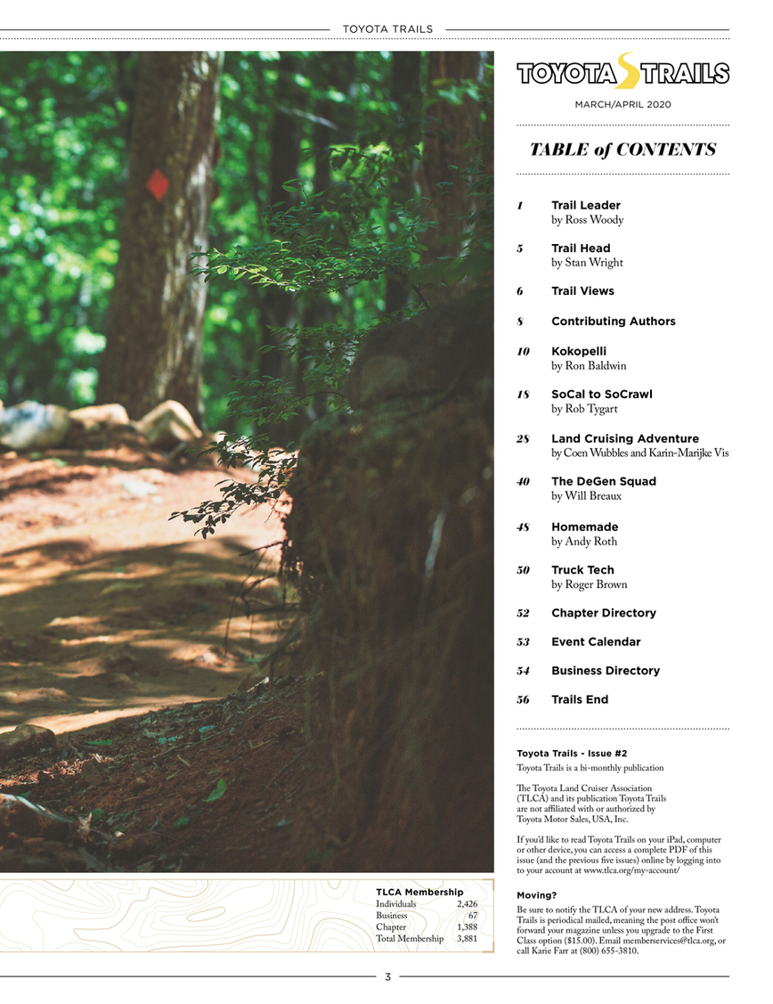 Toyota Trails - March/April 2020 Issue Page 5